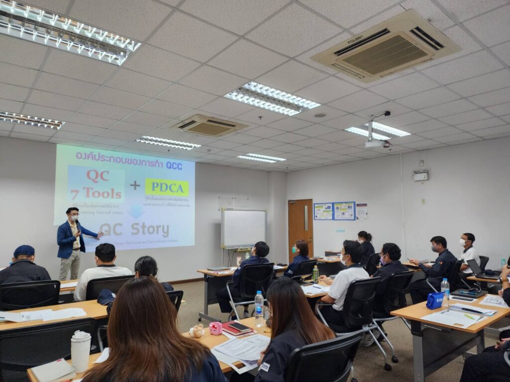 “เทคนิคการเป็นผู้นำและคณะกรรมการที่ปรึกษากลุ่ม QCC” – Maitree-training